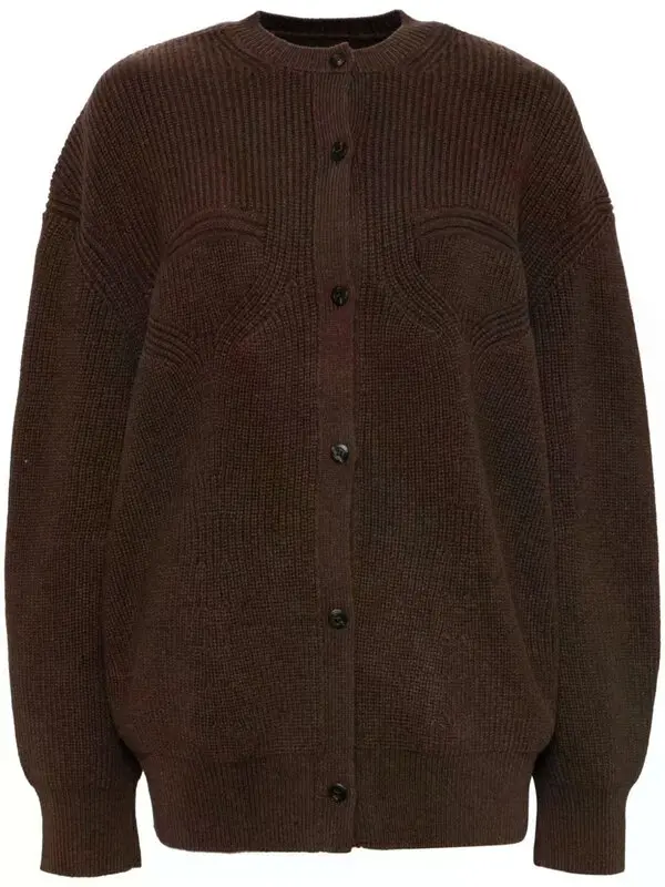 JNBY Ribbed Knit Cardigan