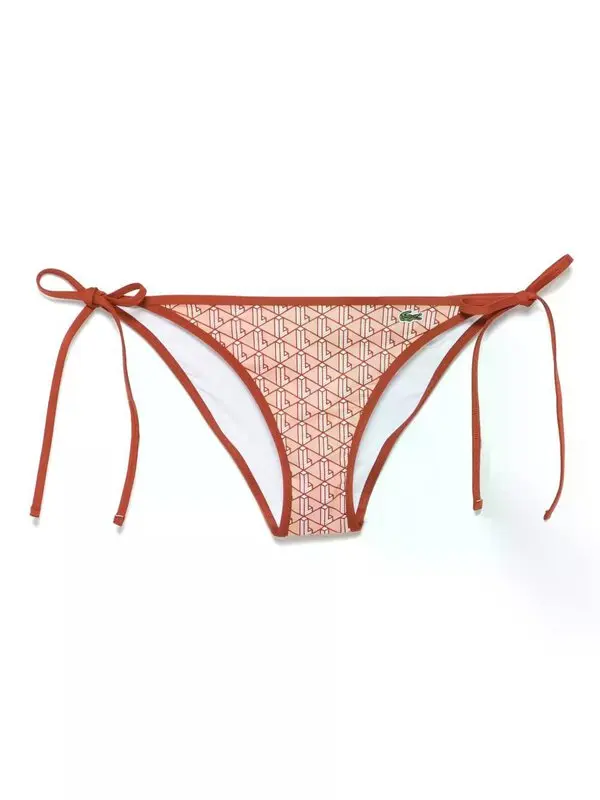 Lacoste Printed Swim Brief - Neutrals