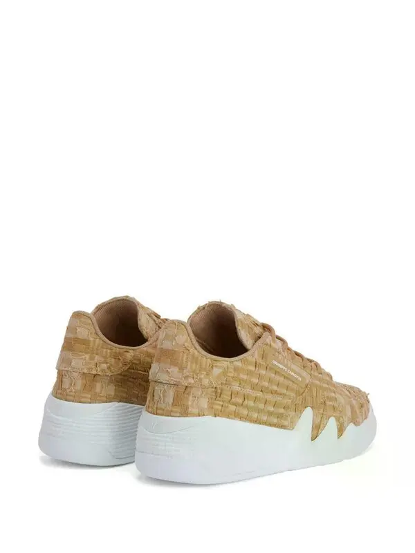 GIUSEPPE ZANOTTI Talon Lace-up Low-top Sneakers