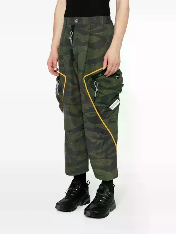 MOSTLY HEARD RARELY SEEN Graphic-print Cropped Trousers