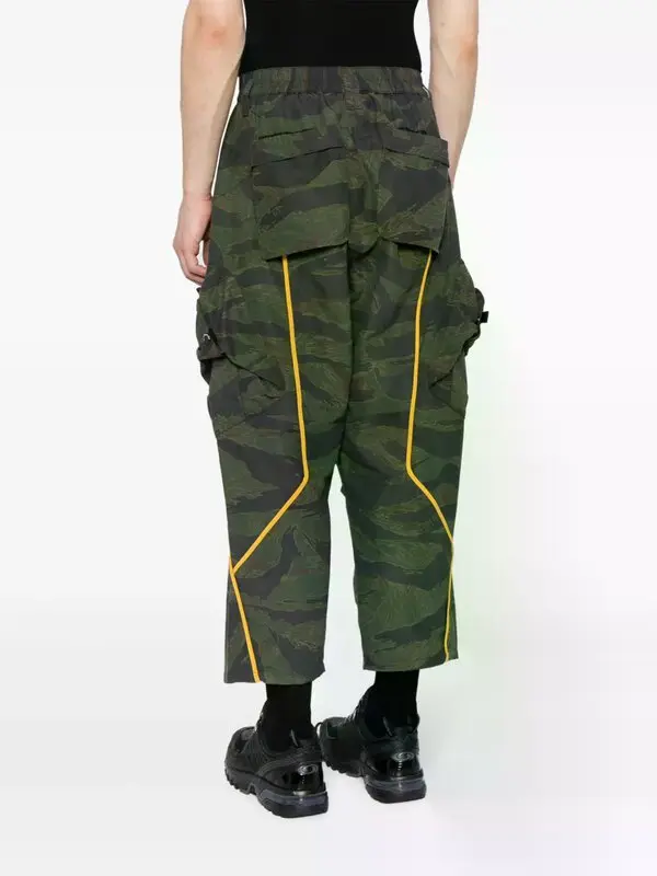 MOSTLY HEARD RARELY SEEN Graphic-print Cropped Trousers