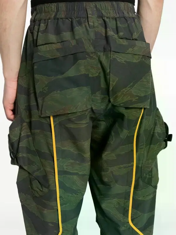 MOSTLY HEARD RARELY SEEN Graphic-print Cropped Trousers