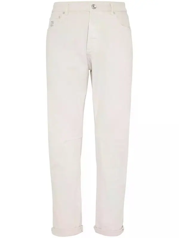 Brunello Cucinelli Mid-rise Straight-leg Jeans