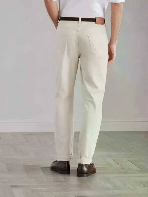 Brunello Cucinelli Mid-rise Straight-leg Jeans