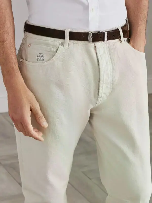Brunello Cucinelli Mid-rise Straight-leg Jeans