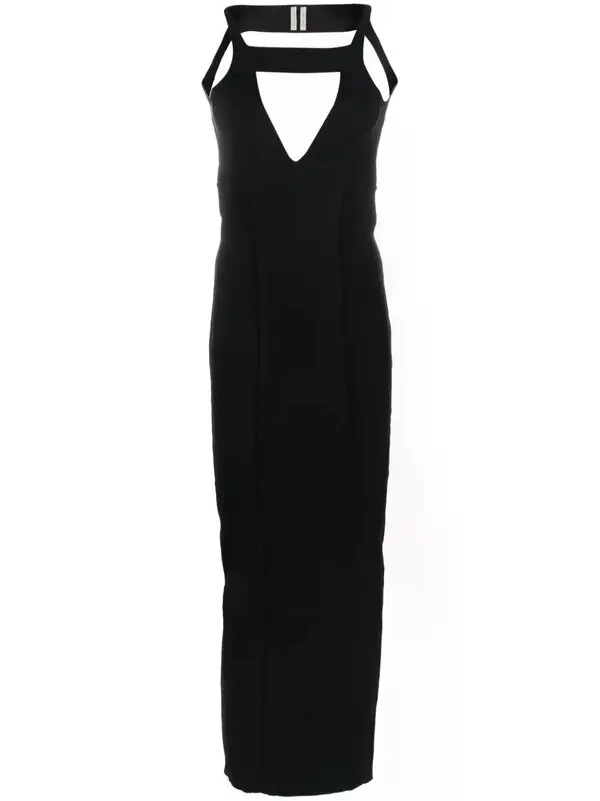 Rick Owens Cut-out Maxi Dress