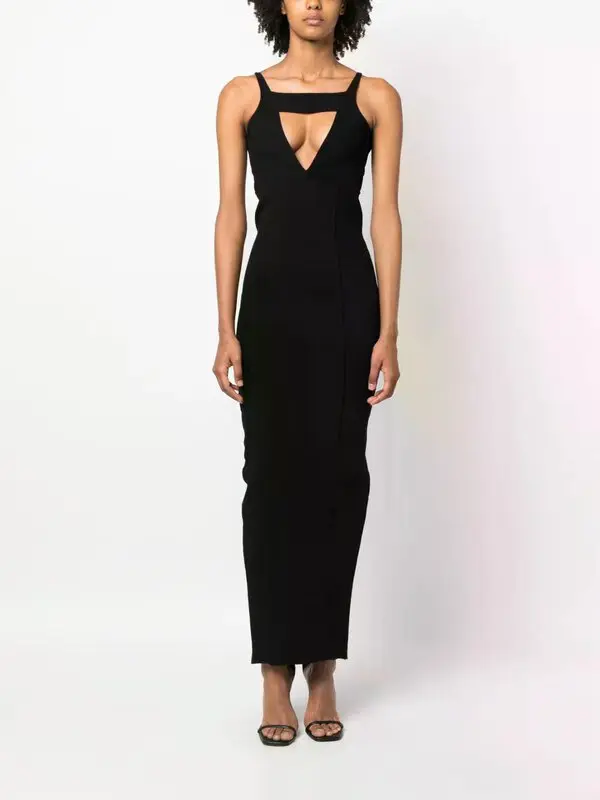 Rick Owens Cut-out Maxi Dress