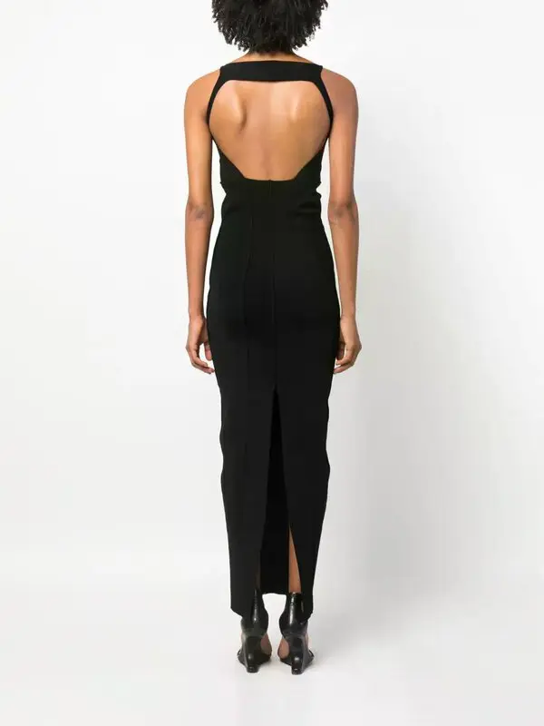 Rick Owens Cut-out Maxi Dress