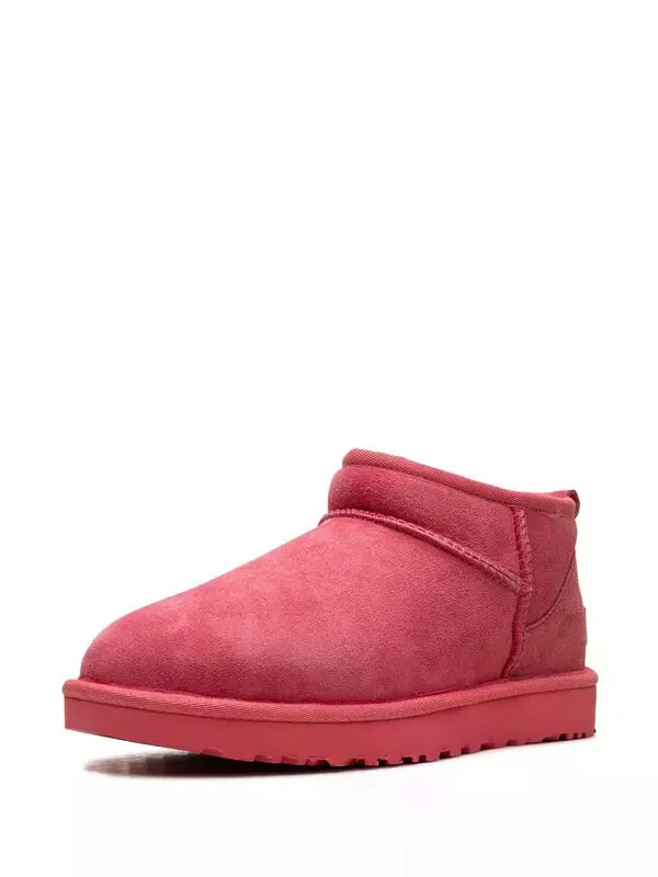 UGG Classic Ultra Mini Suede Boots - Pink