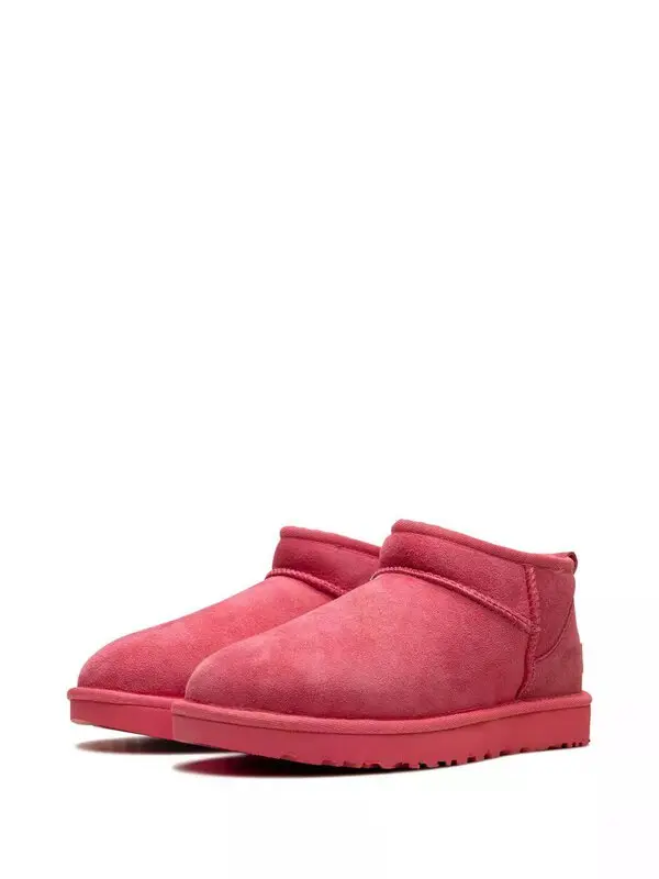 UGG Classic Ultra Mini Suede Boots - Pink
