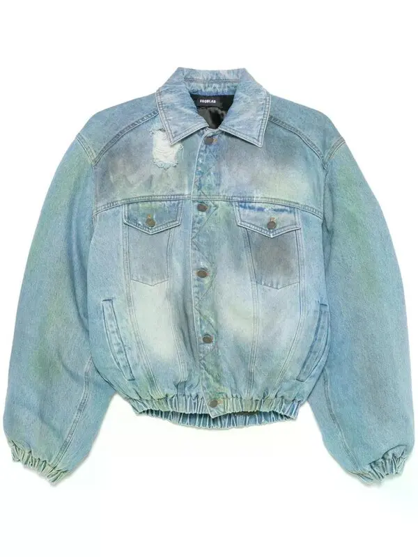 EGONLAB Denim Bomber Jacket