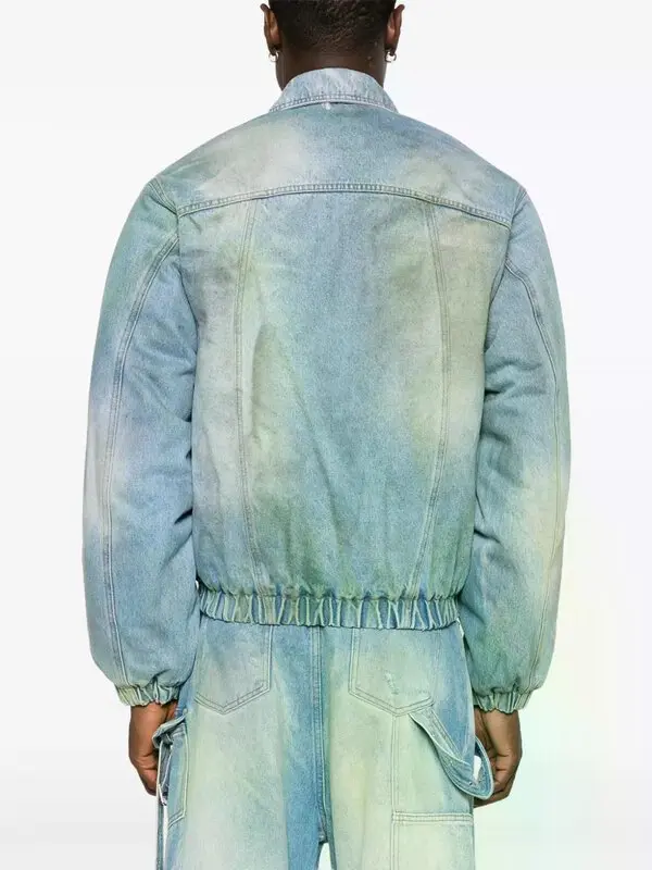 EGONLAB Denim Bomber Jacket