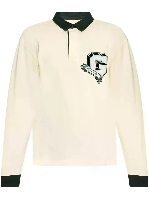 Givenchy Logo-patch Polo Shirt