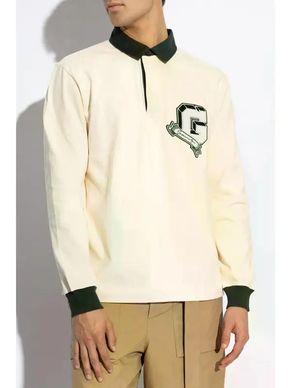 Givenchy Logo-patch Polo Shirt