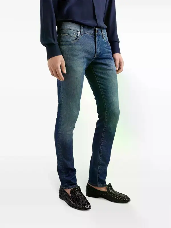 Dolce & Gabbana Logo-detail Jeans