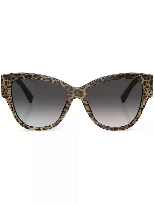 Dolce & Gabbana Butterfly-frame Sunglasses - Black
