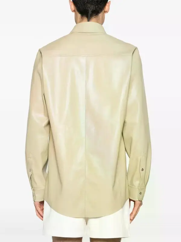 Nanushka Long-sleeve Recycled-polyester Shirt