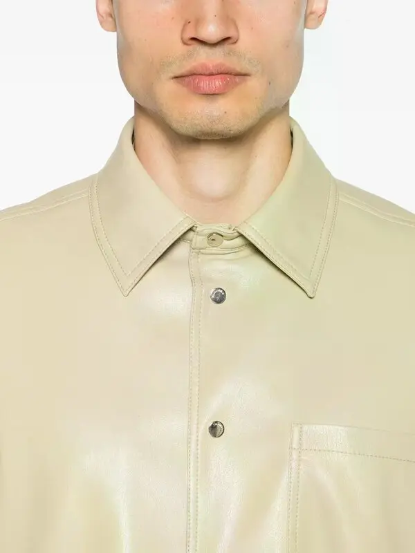 Nanushka Long-sleeve Recycled-polyester Shirt