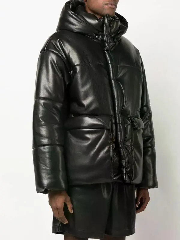 Nanushka Hide Faux-leather Puffer Jacket