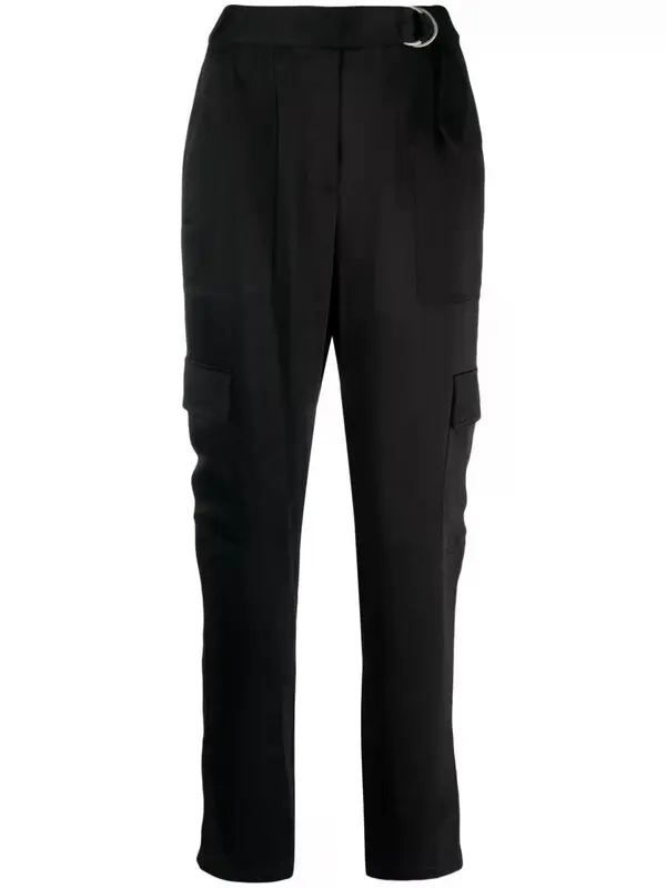 Simkhai Tapered-leg Satin Trousers