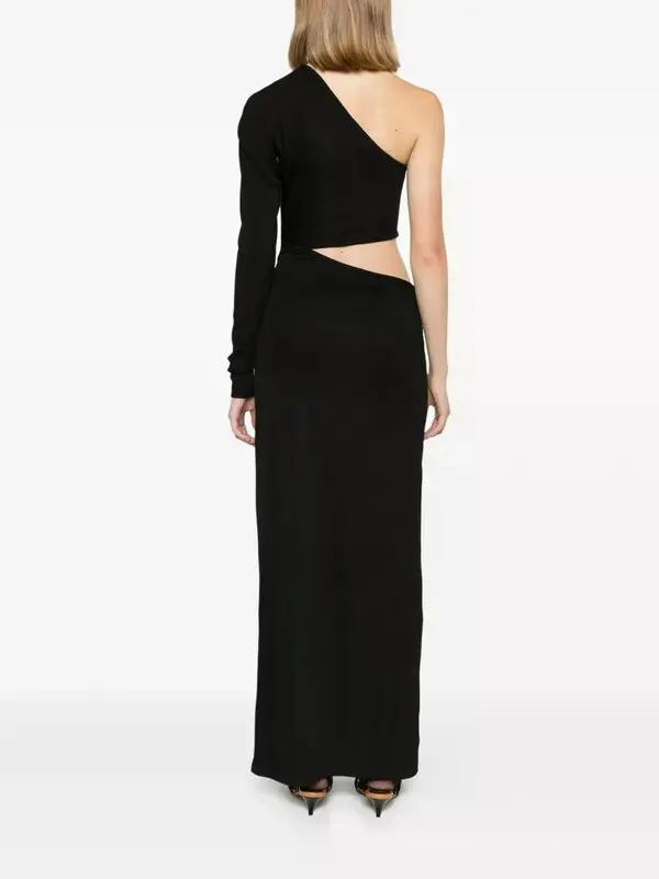 Christopher Esber Cut-out Asymmetric Maxi Dress