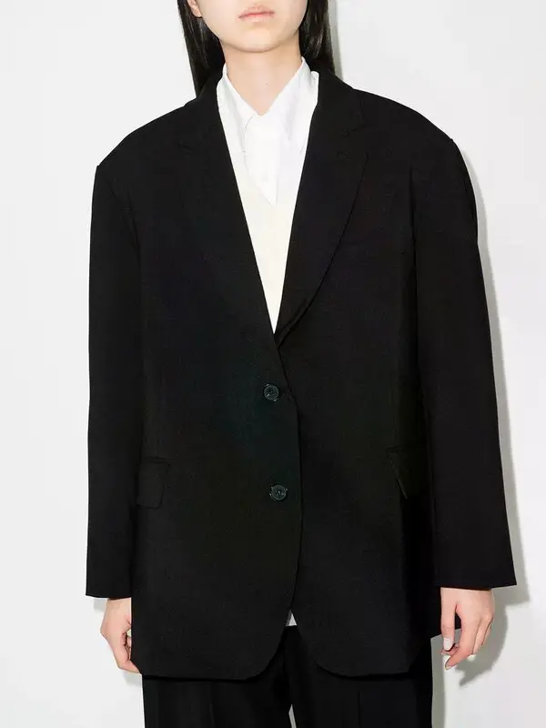 THE FRANKIE SHOP Bea Single-breasted Oversized Blazer