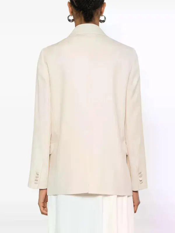 JOSEPH Jaden Double-breasted Blazer - Neutrals