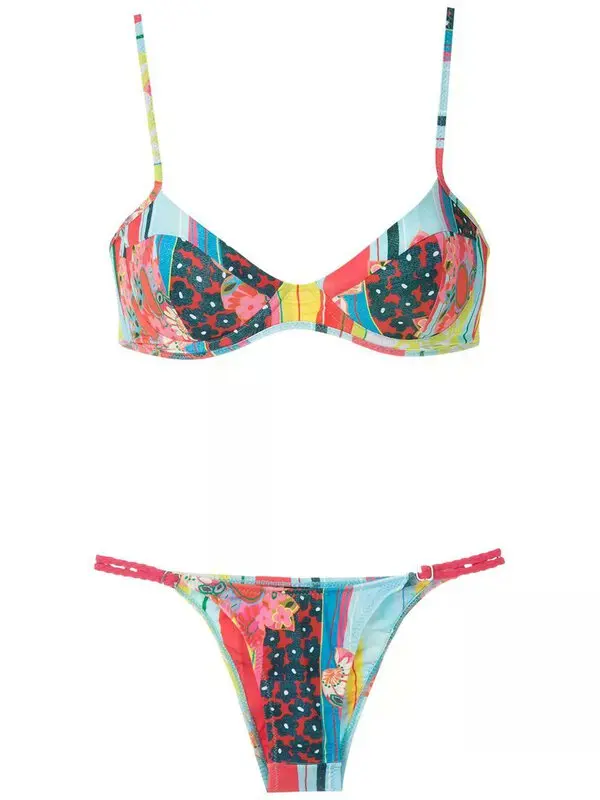 AMIR SLAMA Printed Bikini Set - 99