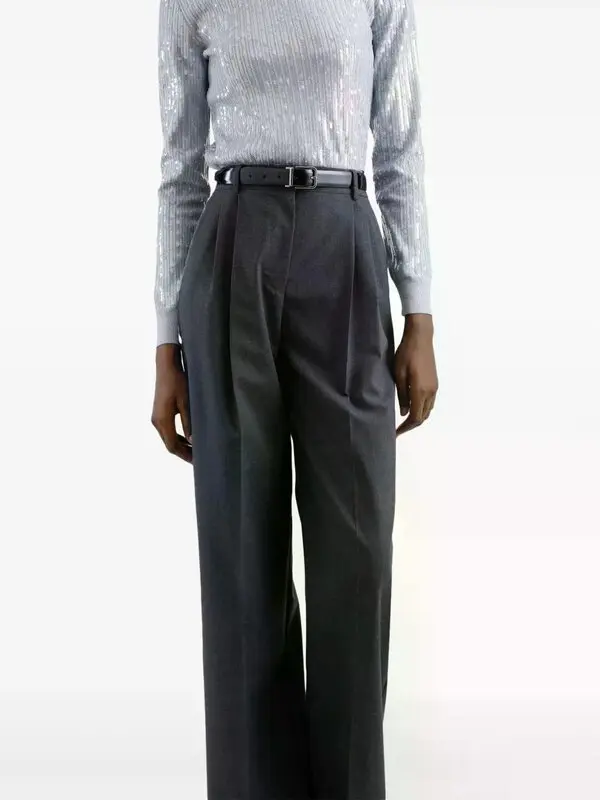 Dolce & Gabbana Tailored Pressed Crease Straight-leg Trousers