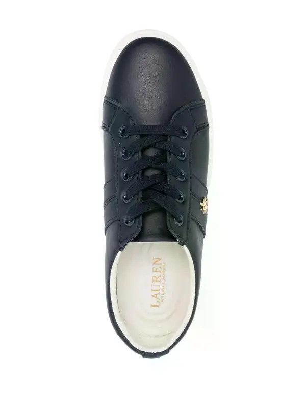 Ralph Lauren Janson Ii Low-top Sneakers - Blue