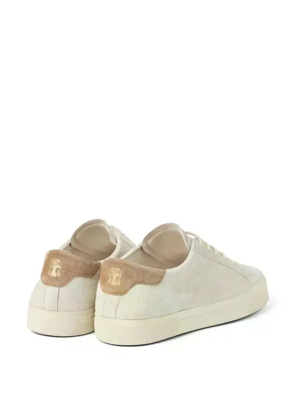 Brunello Cucinelli Suede Lace-up Trainers