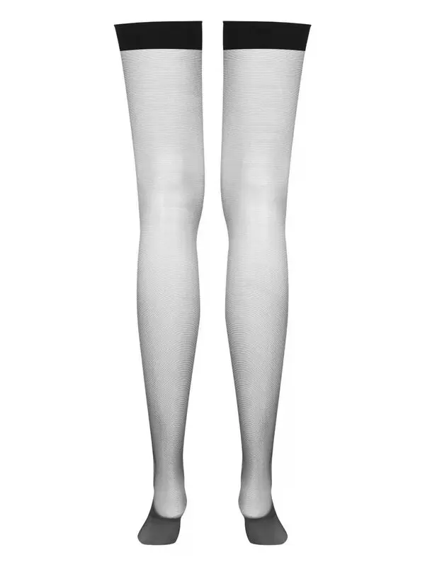 MAISON CLOSE Les Coquetteries Stockings - Black