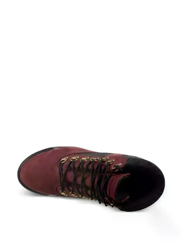 Timberland Field Boot Dark Port Boots - Red