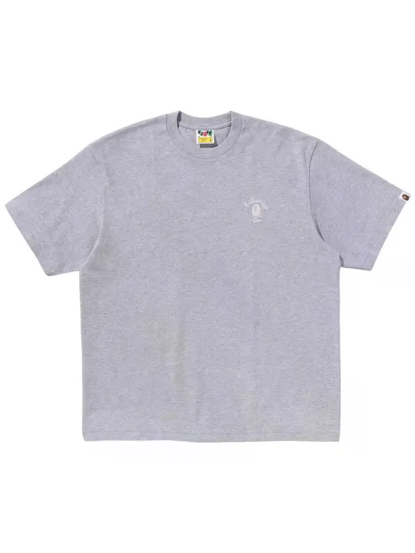A BATHING APE Logo-embroidered T-shirt
