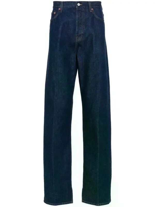 Gucci Logo-patch Straight Jeans