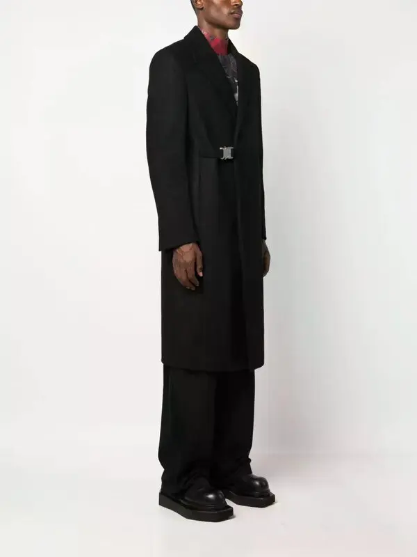 1017 Alyx 9sm Buckled Wool-blend Coat