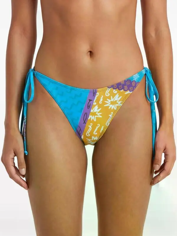 DONDE ESTEBAN Estrellitas Bikini Top - Blue