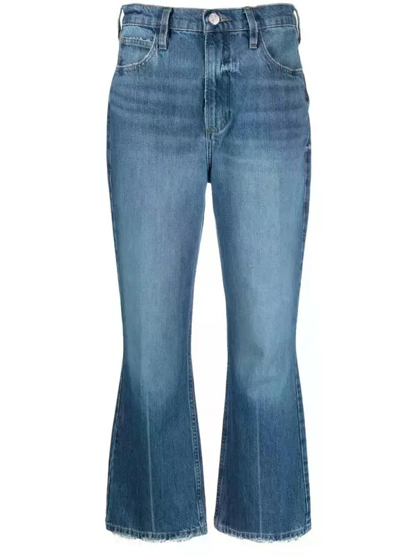 FRAME Le High 'n' Tight Flared Jeans - Blue