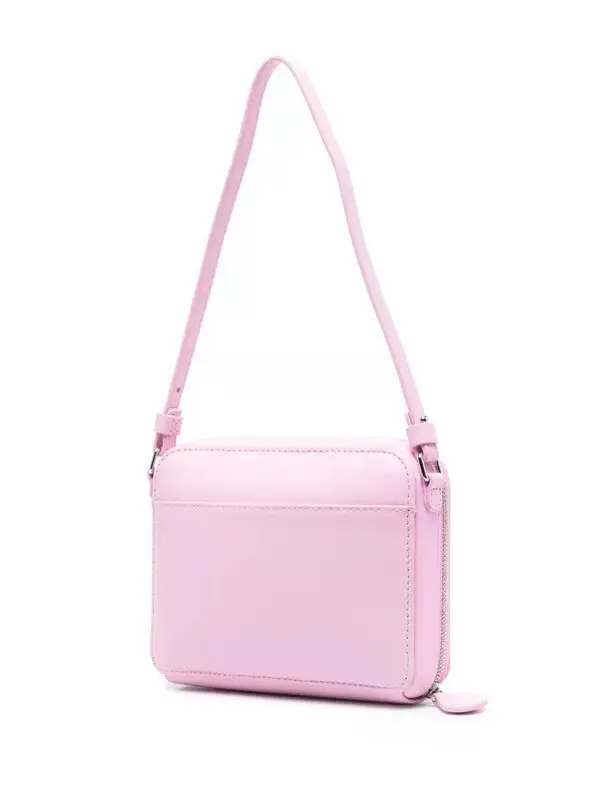 COURREGES Cloud Leather Shoulder Bag - Pink