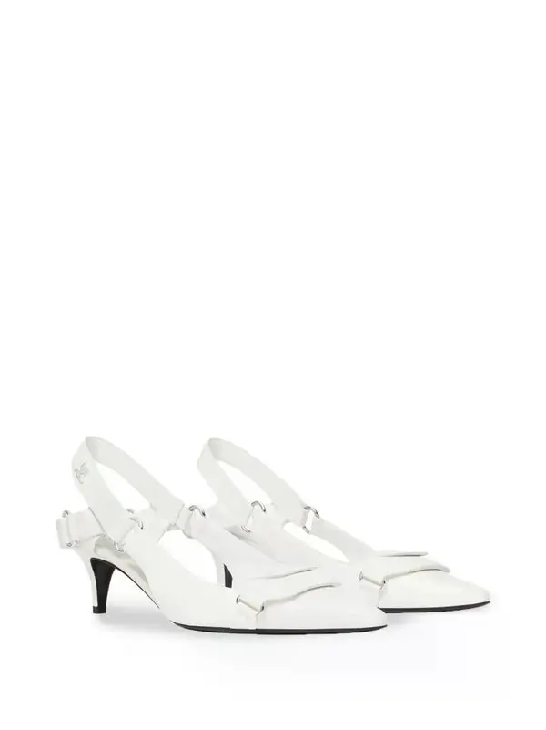 COURREGES Slingback Pumps - White