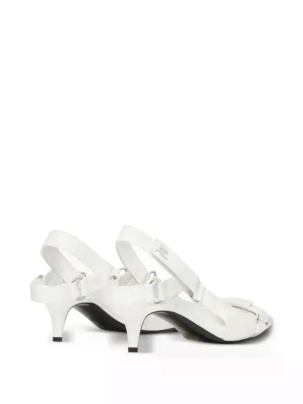 COURREGES Slingback Pumps - White