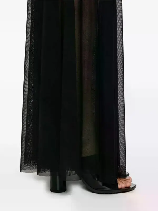 FEDERICO CINA Sheer Layered Dress