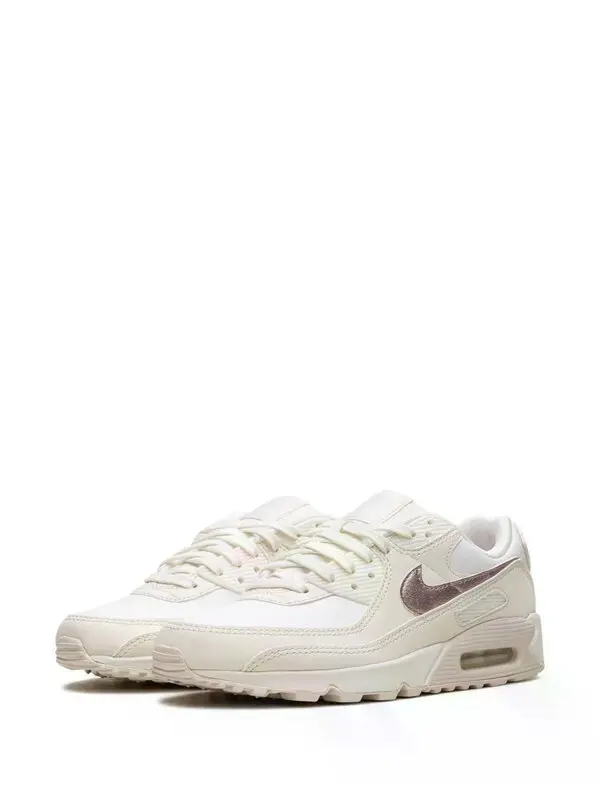 Nike Max 90 Sail Pink Oxford Leather Sneakers - Neutrals