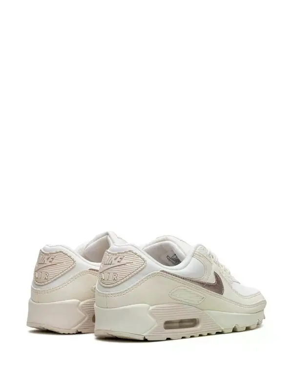 Nike Max 90 Sail Pink Oxford Leather Sneakers - Neutrals