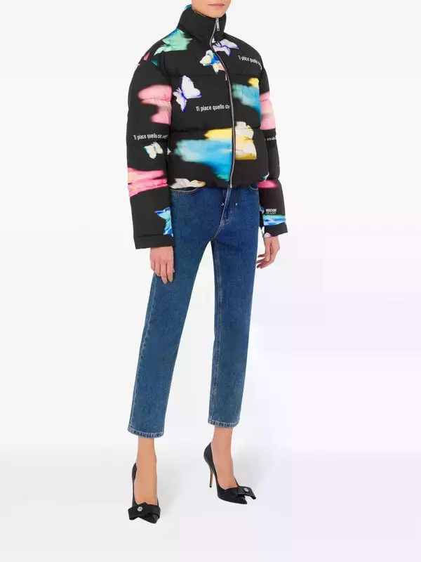 Moschino Graphic-print Puffer Jacket
