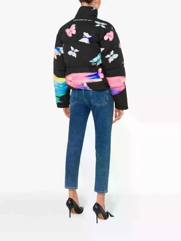 Moschino Graphic-print Puffer Jacket