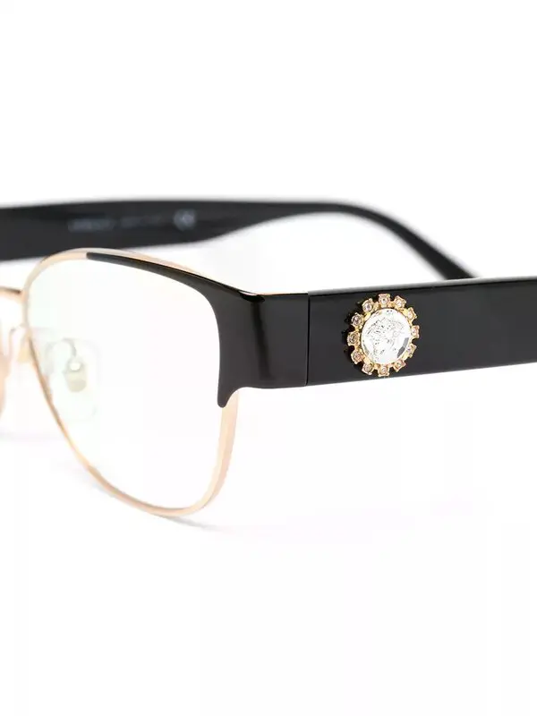 Versace Oval-frame Glasses