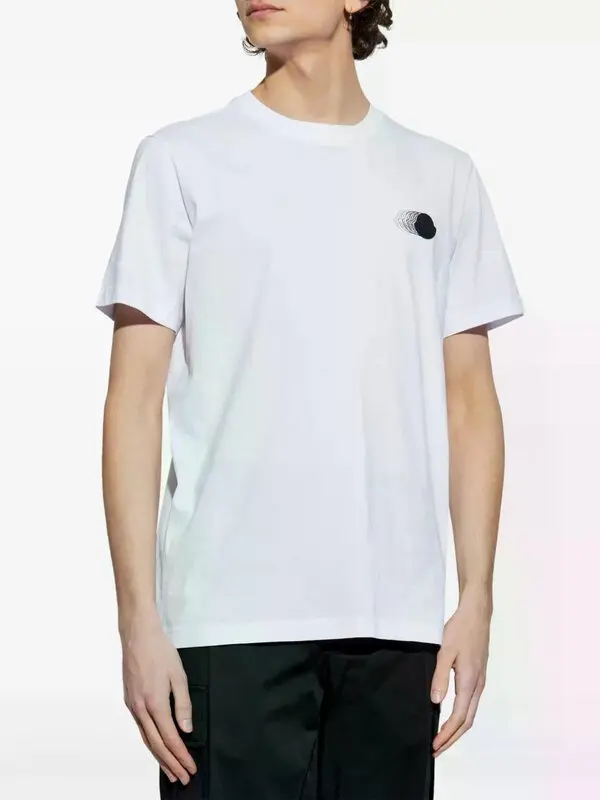 Moncler Logo-patch T-shirt - White