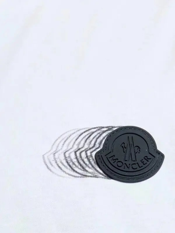 Moncler Logo-patch T-shirt - White