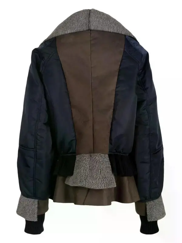 Undercover Patchwork Zip-up Bomber Jacket
